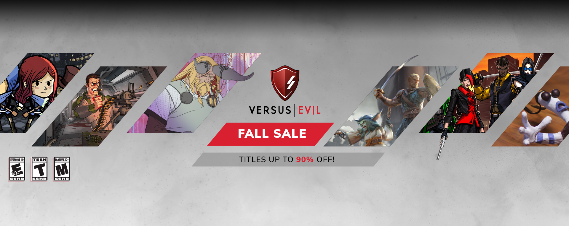 Versus Evil Fall Sale 2018 - Versus Evil