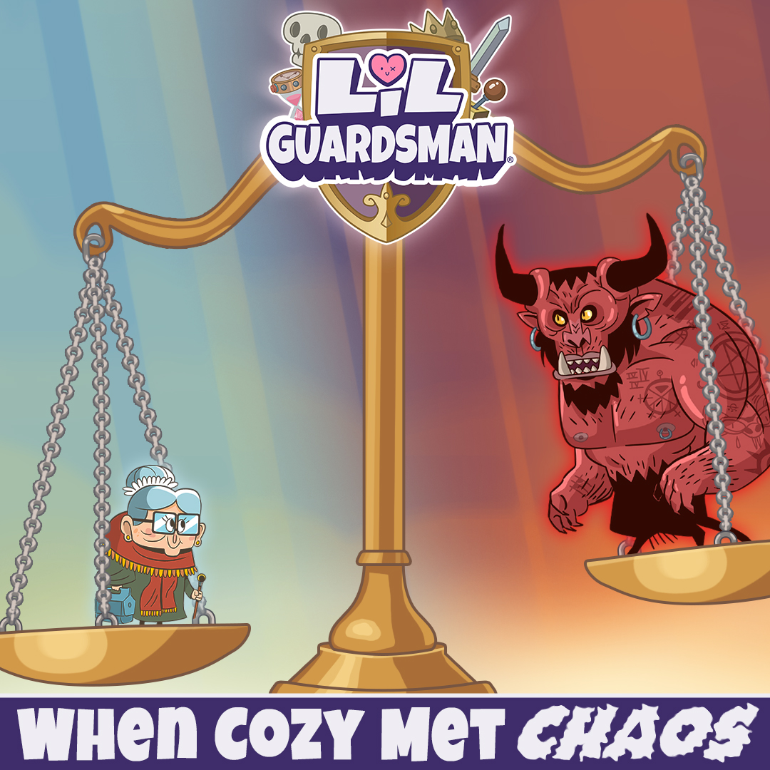 Lil’ Guardsman - When Cozy Met Chaos 💗🔥 - Versus Evil